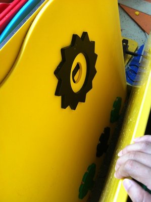 Anti Crack Spring Rockers Playground Equipment With PE Board Lion supplier