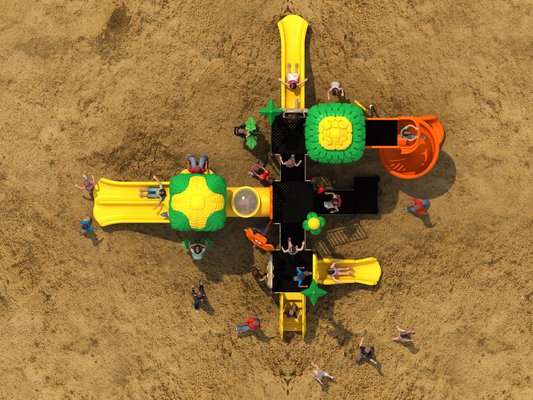 Outdoor Playground Type and Plastic,Plastic Playground Material Swing set accessories supplier