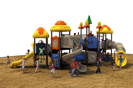 Outdoor Playground,Playground Type and LLDPE,Plastic Playground Material commercial playground equipment supplier