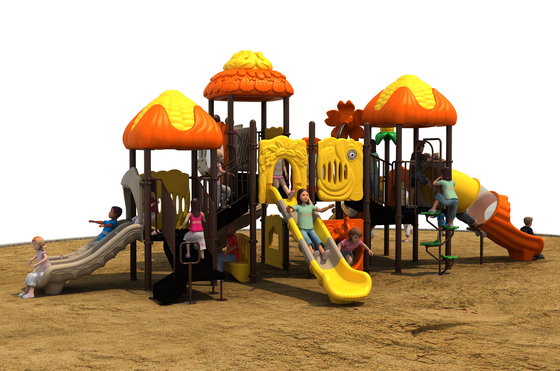 ISO9001 Outdoor Playground Equipment With Aluminum Alloy Anti UV supplier