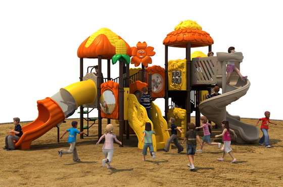 ISO9001 Outdoor Playground Equipment With Aluminum Alloy Anti UV supplier