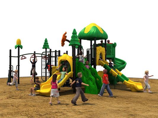 Nylon Rope Kids Play Equipment Outdoor With Climbing Nets Galvanized supplier