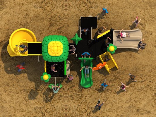 Outdoor Activity Sets For Kids , Plastic Outside Play Equipment supplier