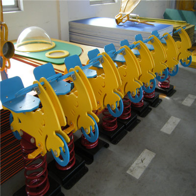 Colorful Playground Spring Rider With Anti Theft Screws Small supplier