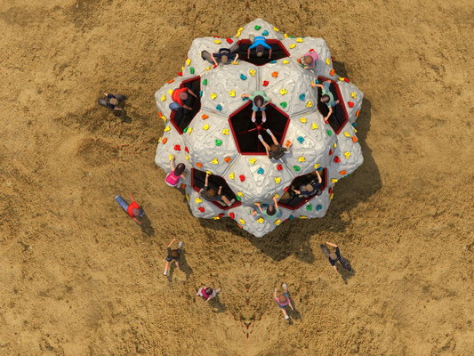 Home Rock Climbing Wall For Kids , Childrens Rock Climbing Wall supplier