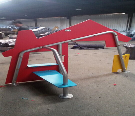 2016 Popular PE Spring Rider  In Sail Shape  of Galvanized Steel for Outdoor Playground supplier