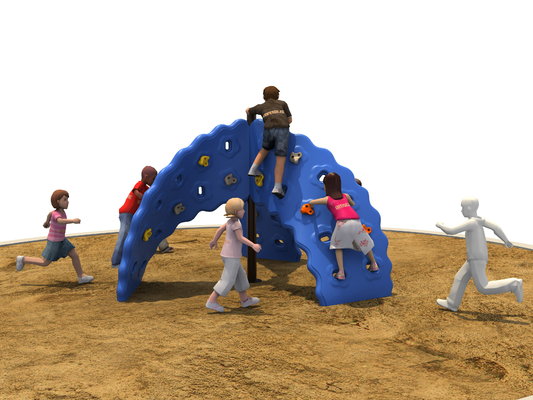 Security Homemade Climbing Wall For Kids , Indoor Home Rock Climbing Wall supplier