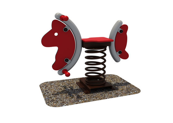 2016 Popular PE Spring  Rider  with  Sea Horse Shape for Children in Outdoor Playground supplier