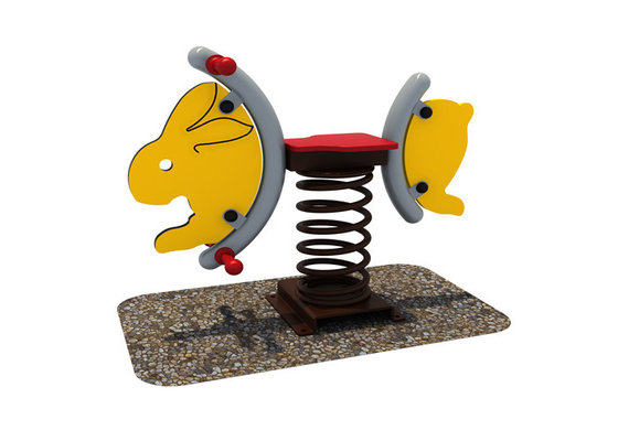 2016 Lovely  PE Spring  Rider  with Sheep Shape for Children in Outdoor Playground supplier