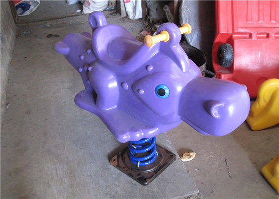 Play Ground Springers , Spring Rider Playground Equipment Steel supplier