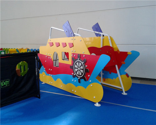 2016 Colorful PE Playground Equipment with Stainless Slide For Kids of Outdoor supplier