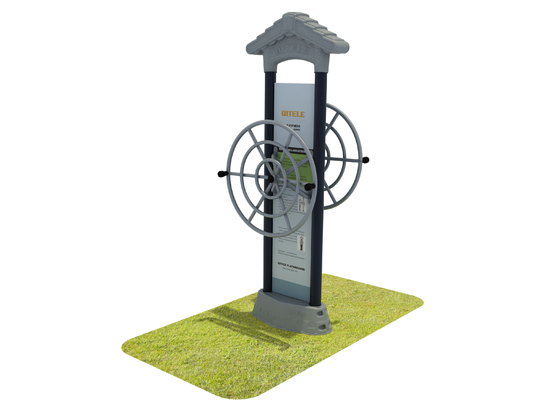 Yellow Fitness Equipment Machines , DIY Outdoor Gym Equipment supplier