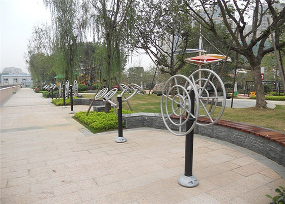 Yellow Fitness Equipment Machines , DIY Outdoor Gym Equipment supplier