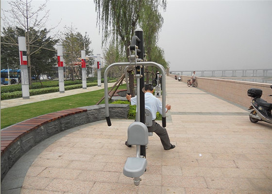 Full Steel Outdoor Exercise Machines , Exercise Playground Equipment supplier