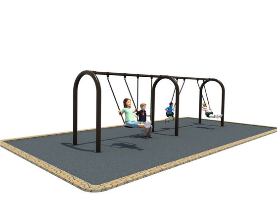 640 * 128 * 240 cm Children Swing Sets Color Custumized Safety supplier