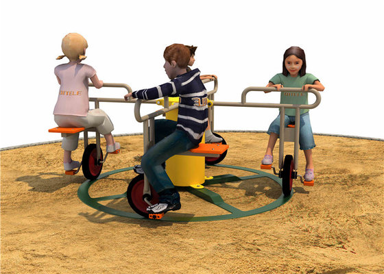 Glvanized Steel Spring Rider Playground Equipment Green Rotational supplier