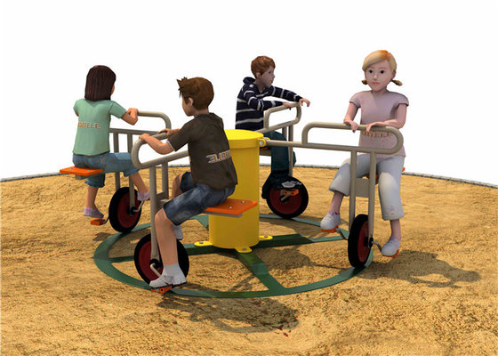 Glvanized Steel Spring Rider Playground Equipment Green Rotational supplier