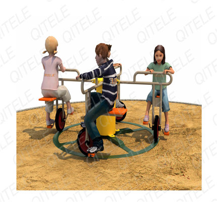 Glvanized Steel Spring Rider Playground Equipment Green Rotational supplier