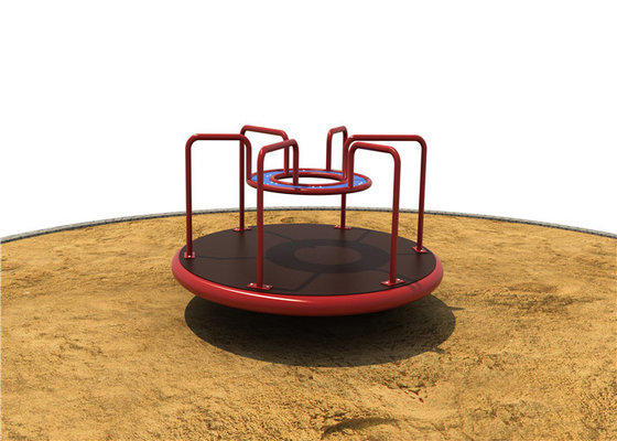 ECO Friendly Material Childrens Out Door Play Equipment Spring Rider Rotational For 4 Kids supplier