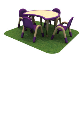 Durable Childrens Table With 4 Chairs , Kids Furniture Table And Chairs supplier