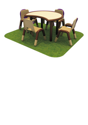 Durable Childrens Table With 4 Chairs , Kids Furniture Table And Chairs supplier
