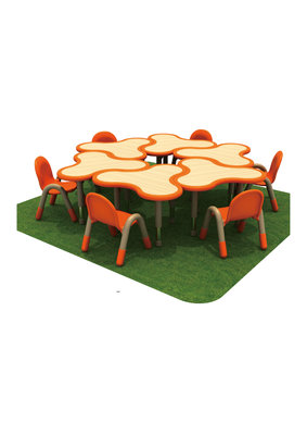 Various Colors Costum Round Table And Chairs For Kids Water Proof supplier