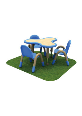 Various Colors Costum Round Table And Chairs For Kids Water Proof supplier