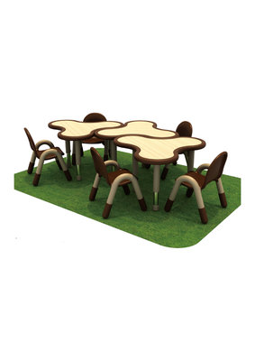 Various Colors Costum Round Table And Chairs For Kids Water Proof supplier