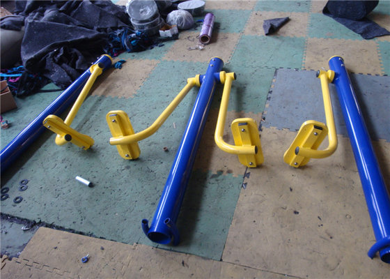 Adult Outdoor Fitness Equipment 292 * 268 * 288 CM Full Steel supplier