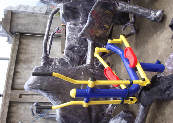 Park Outdoor Fitness Equipment Multifunction Galvanized Steel supplier