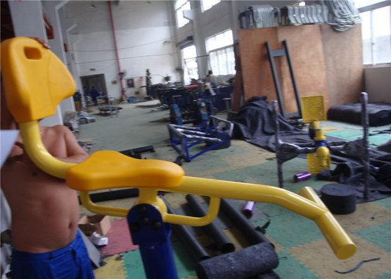 Color Customized Outdoor Fitness Equipment For Schools Aluminum Alloy supplier