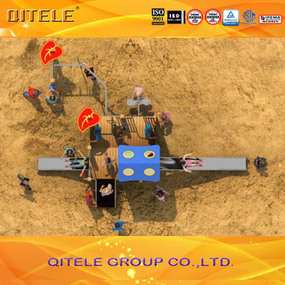 PE Orange Children Playground Equipment For Kindergarden Outdoor supplier