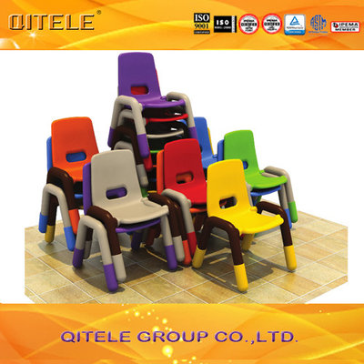 PP Plastic Play Table And Chair Set With Hole Multi Color Small supplier
