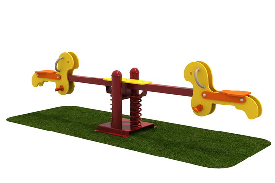 Anti static SeeSaw Playground Equipment Fadeless Capacity 2 People supplier