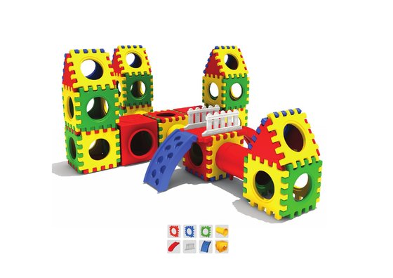 Childrens Plastic Play Equipment , Plastic Toddler Playground supplier