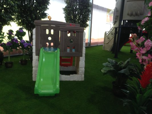 LLDPE Recycled Indoor Playground Equipment 384 * 360 * 122 CM For Kids supplier
