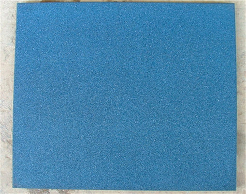 Blue Playground Rubber Mats Plastic For Preschool Non - Toxic supplier