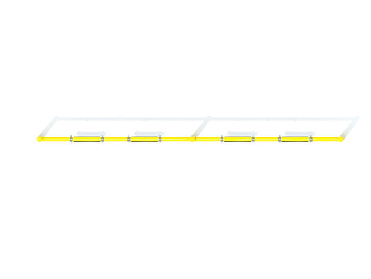 Yellow Children Swing Sets Bright Color Environmental Protection supplier