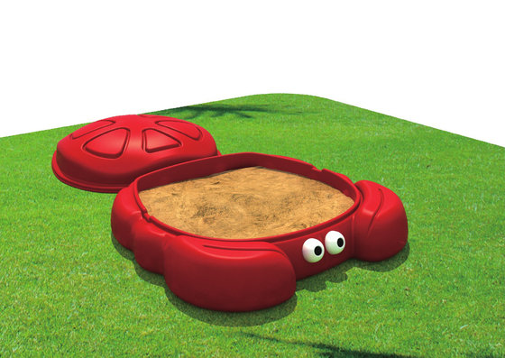 Red Indoor Playground Equipment With Children Slide 120 * 120 * 41 cm supplier