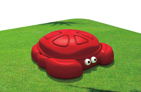 Red Indoor Playground Equipment With Children Slide 120 * 120 * 41 cm supplier