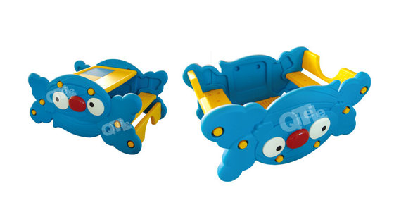 PVC Coated Indoor Playground Equipment Hardly Fade Capacity 2 People supplier
