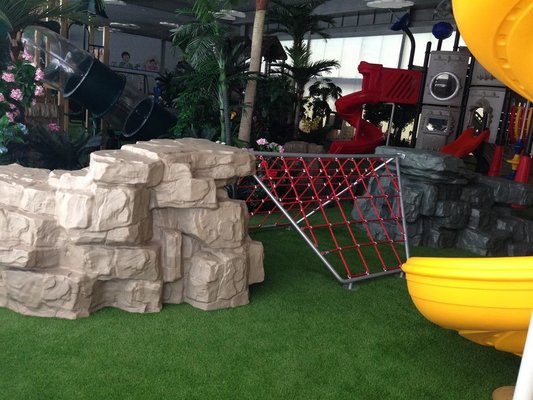 Galvanized Steel Children's Playground Equipment , Outdoor Climbing Structures For Kids supplier