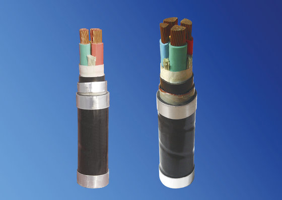 Red Copper Conductor Low Voltage Cable XLPE InsulatedPVC Sheathed Cable