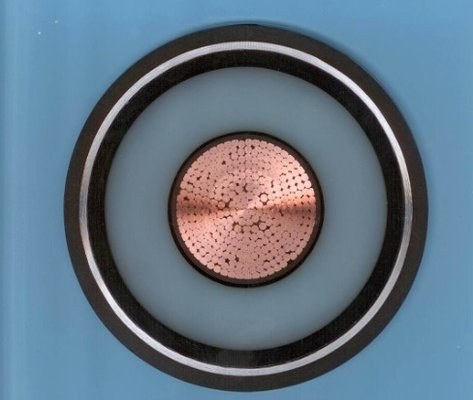 50/66KV Extra High Voltage Cable Corrugated Aluminum Metalic and HDPE Sheath EHV Cable