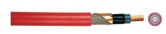 Bare Copper XLPE Insulated PVC Sheathed Cable Flame Retardant