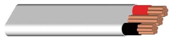 Flat Twin and Earth PVC Insulated Low Voltage Cable 300/500V SABS 1507