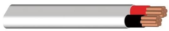 Flat Twin PVC Insulated And Sheathed Cable Low Voltage Wire 300/500V