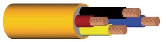 PVC Nitrile Trailing Cable Low Voltage Outdoor Cable 0.6/1 kV , SABS 1574 , 70