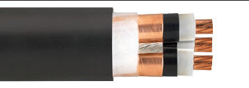 High Voltage Flexible Coal Mining Control Cable / Rubber Power Cable 1.9/3.3kV