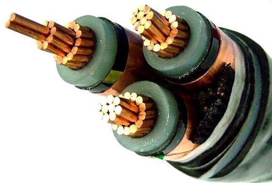 6/10KV Low Smoke Halogen Free Cable , Low Smoke And Fume Cable Steel Tape